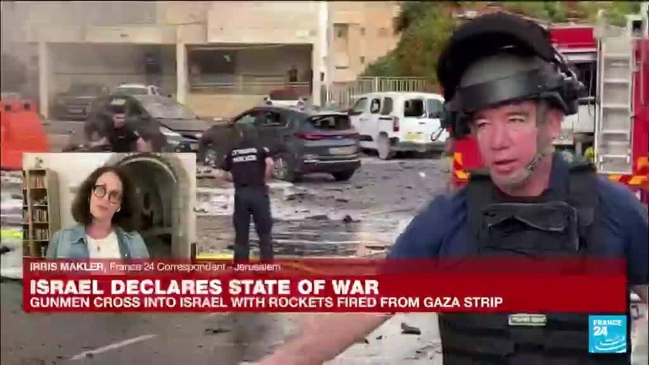 12 hours after Hamas incursion: Fighting continues in 22 areas, hostage ...