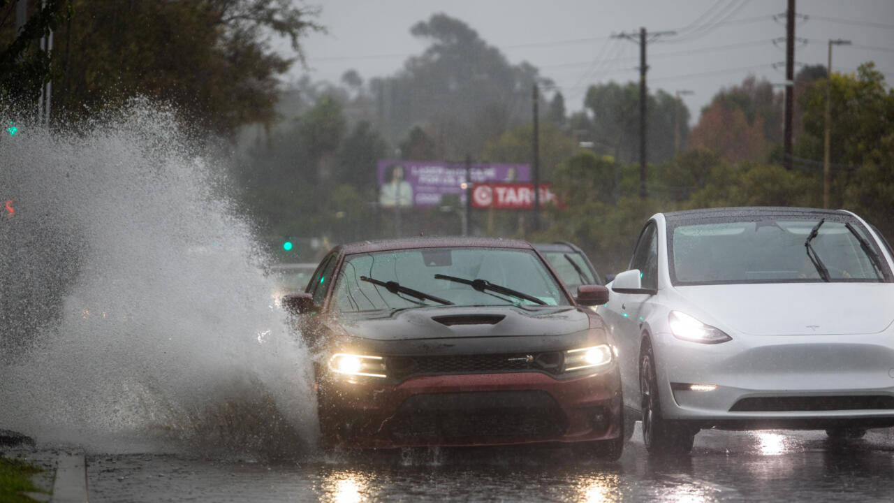 Southern California soaked by powerful Christmas storms