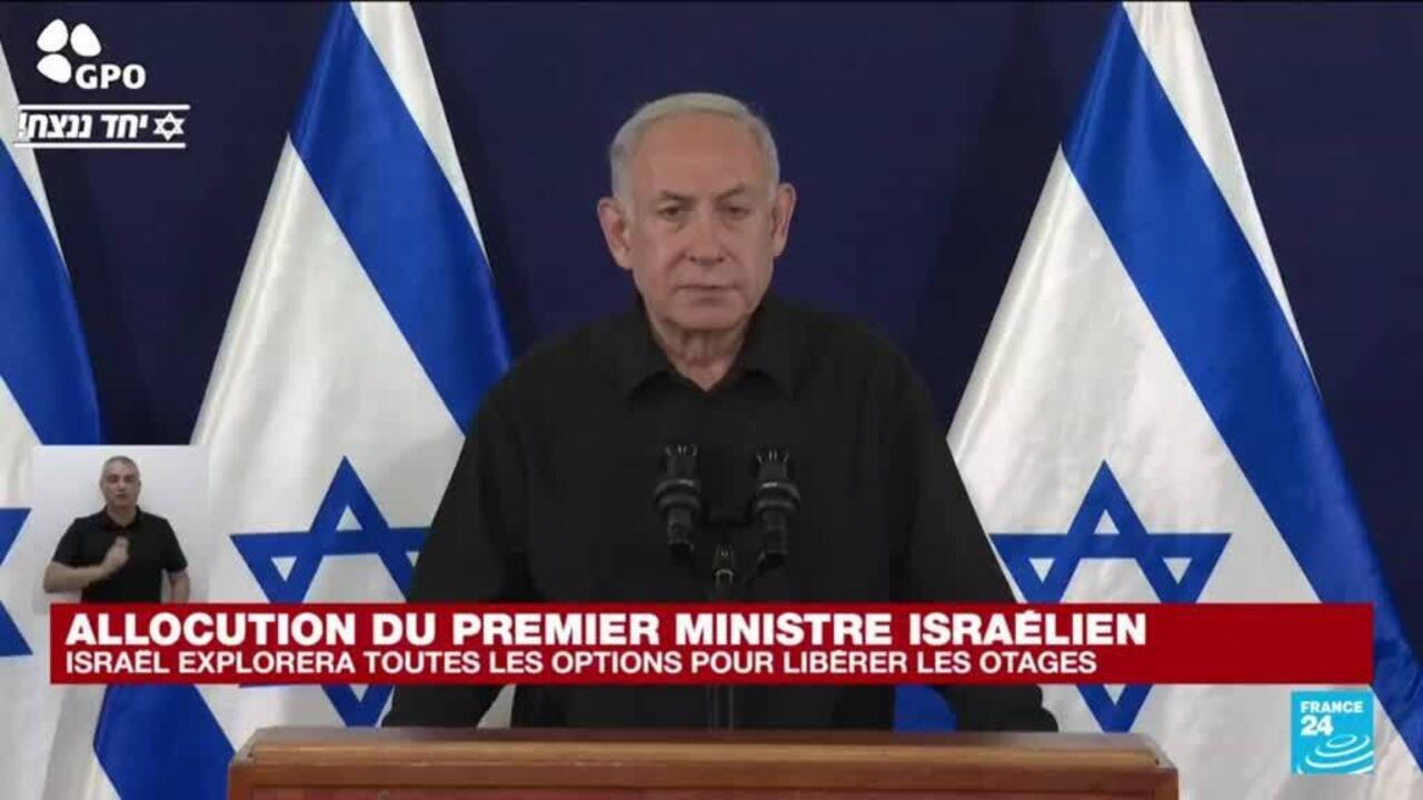 Benjamin Netanyahu prévient que la guerre dans la bande de Gaza sera ...