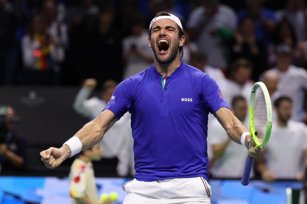 Sinner powers Davis Cup holders Italy past Australia to final