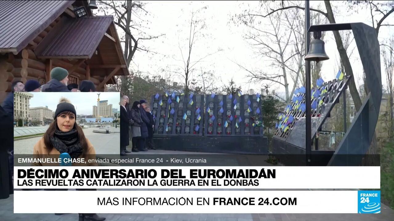 Informe desde Kiev: se cumplen 10 años del Euromaidán en Ucrania - France 24