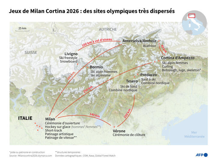 JO 2026 : J-365 avant les Jeux d'hiver de Milan Cortina