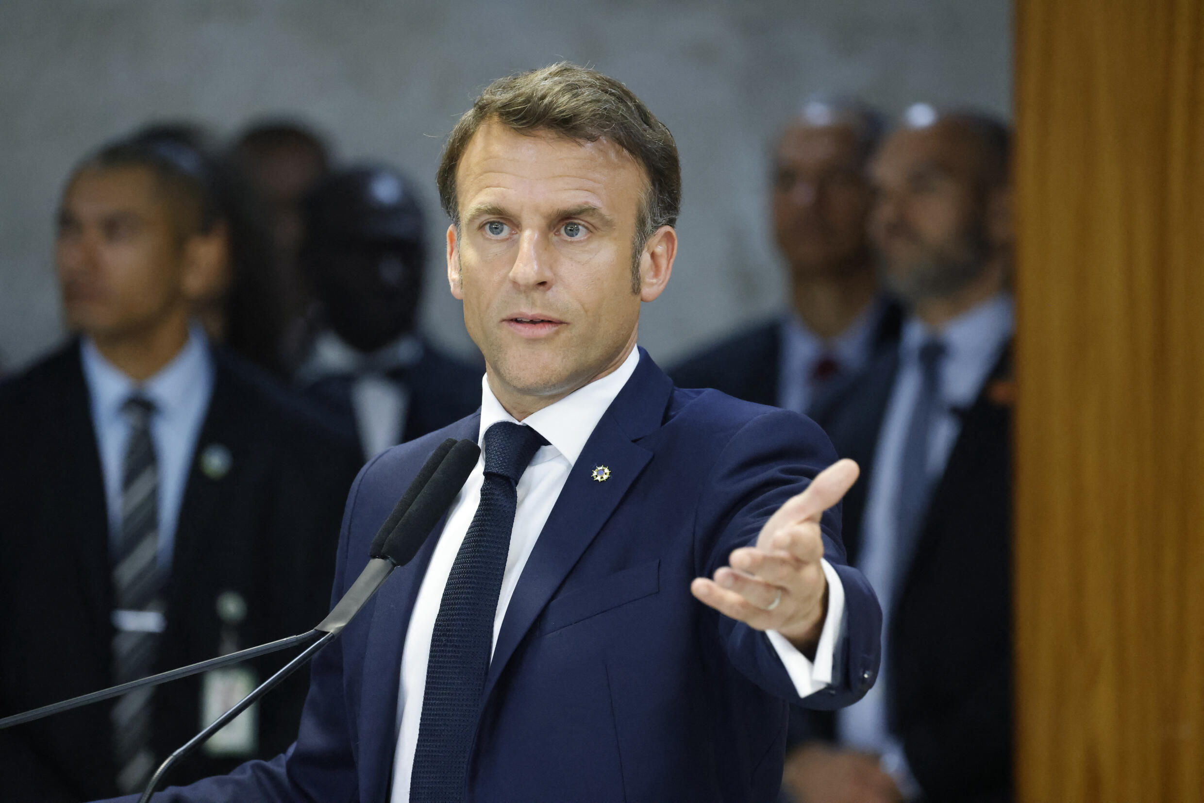 Macron dismisses Russia’s ‘ridiculous’ remarks suggesting Paris had a ...
