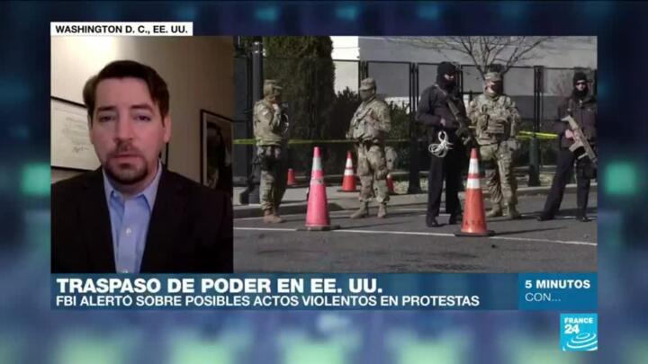 Brett Bruen: "Nunca había visto tanta seguridad en EE. UU., ni siquiera ...