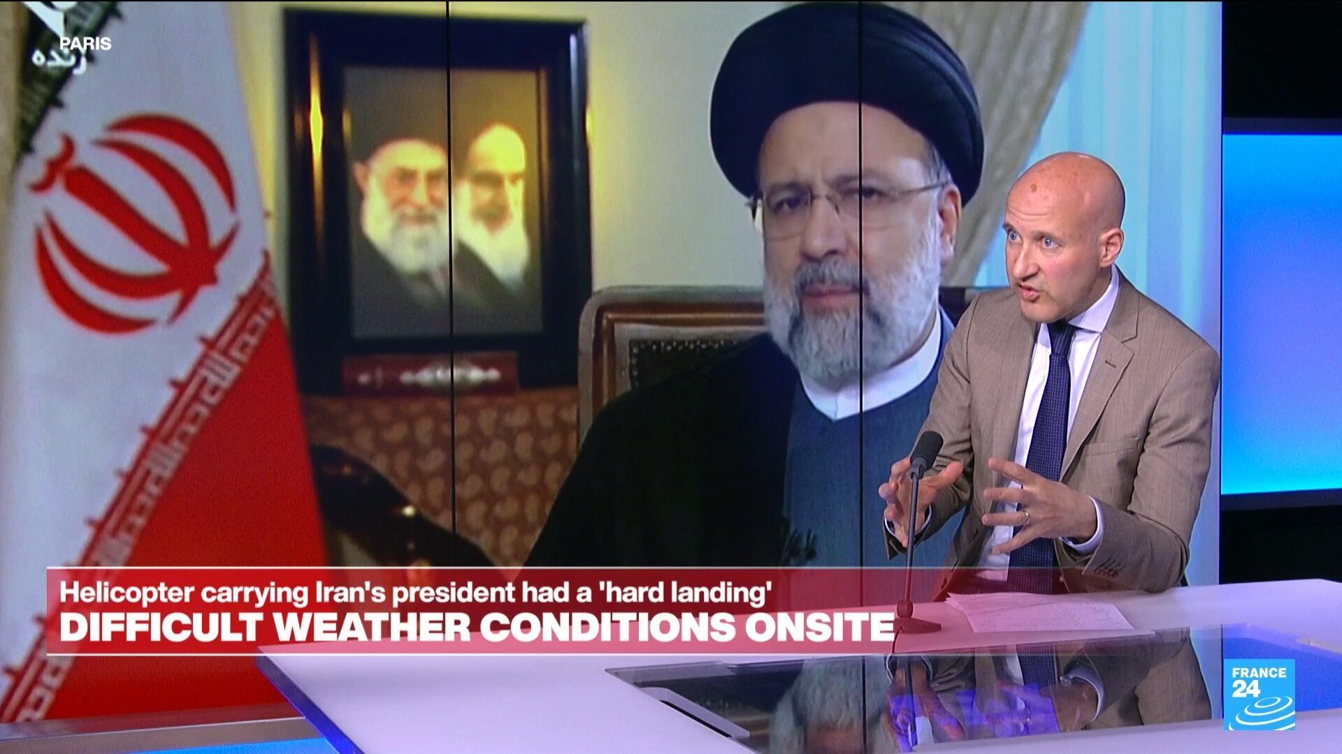 Iran's president Ebrahim Raisi in helicopter 'accident', search ...