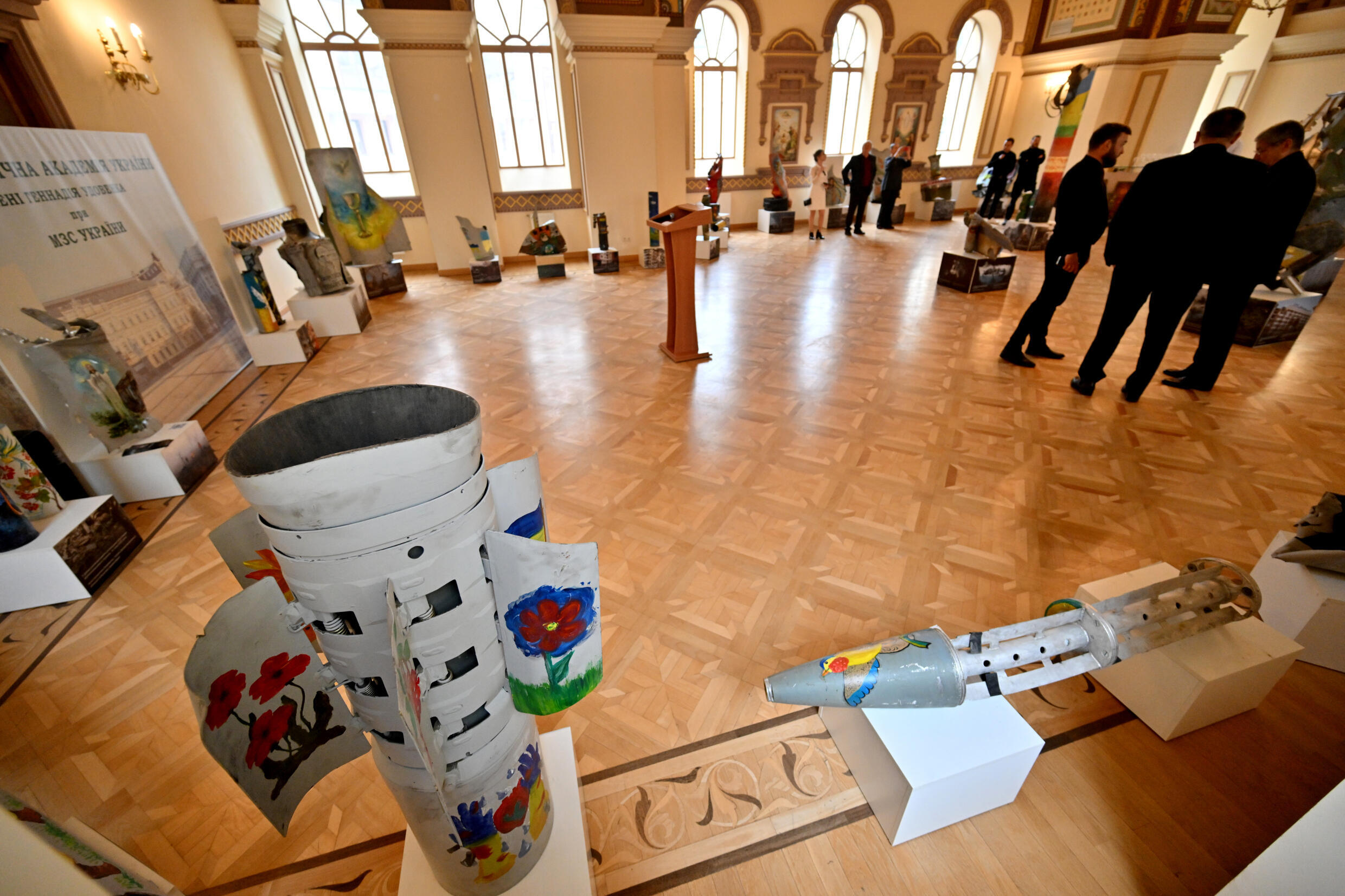 'This is our reality': Ukraine artists depict the war