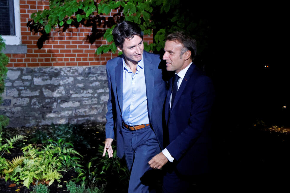 Macron and Trudeau rekindle diplomatic ‘bromance’ with Canada visit ...