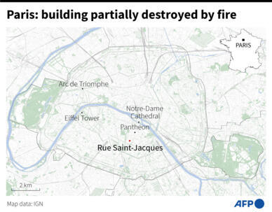 Four in critical condition after Paris building blast