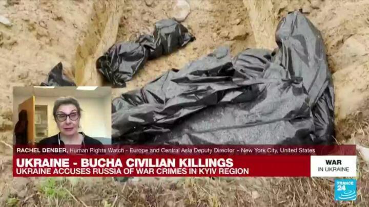Bucha massacre: 'The first step is to preserve the evidence' - France 24