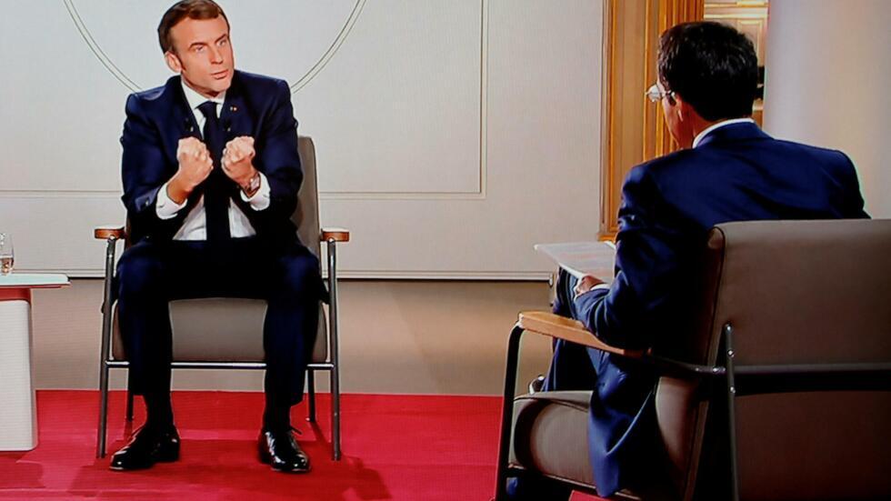 Macron defends his record without formally declaring run for presidency