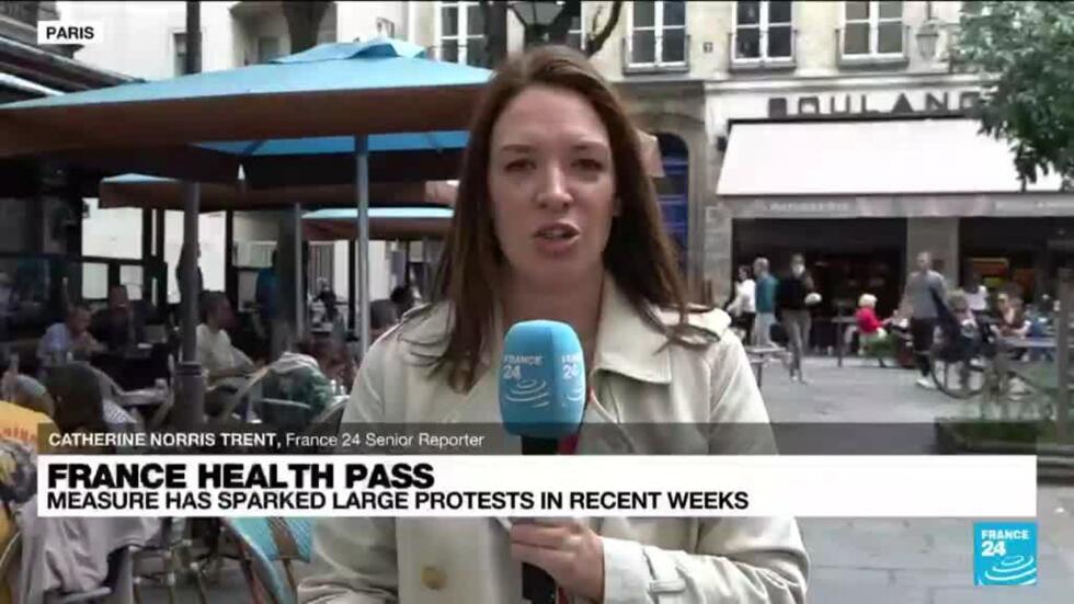 France expands locales requiring a Covid-19 'health pass'