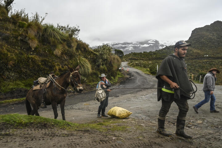 As Colombian volcano rumbles to life, villagers resist evacuation