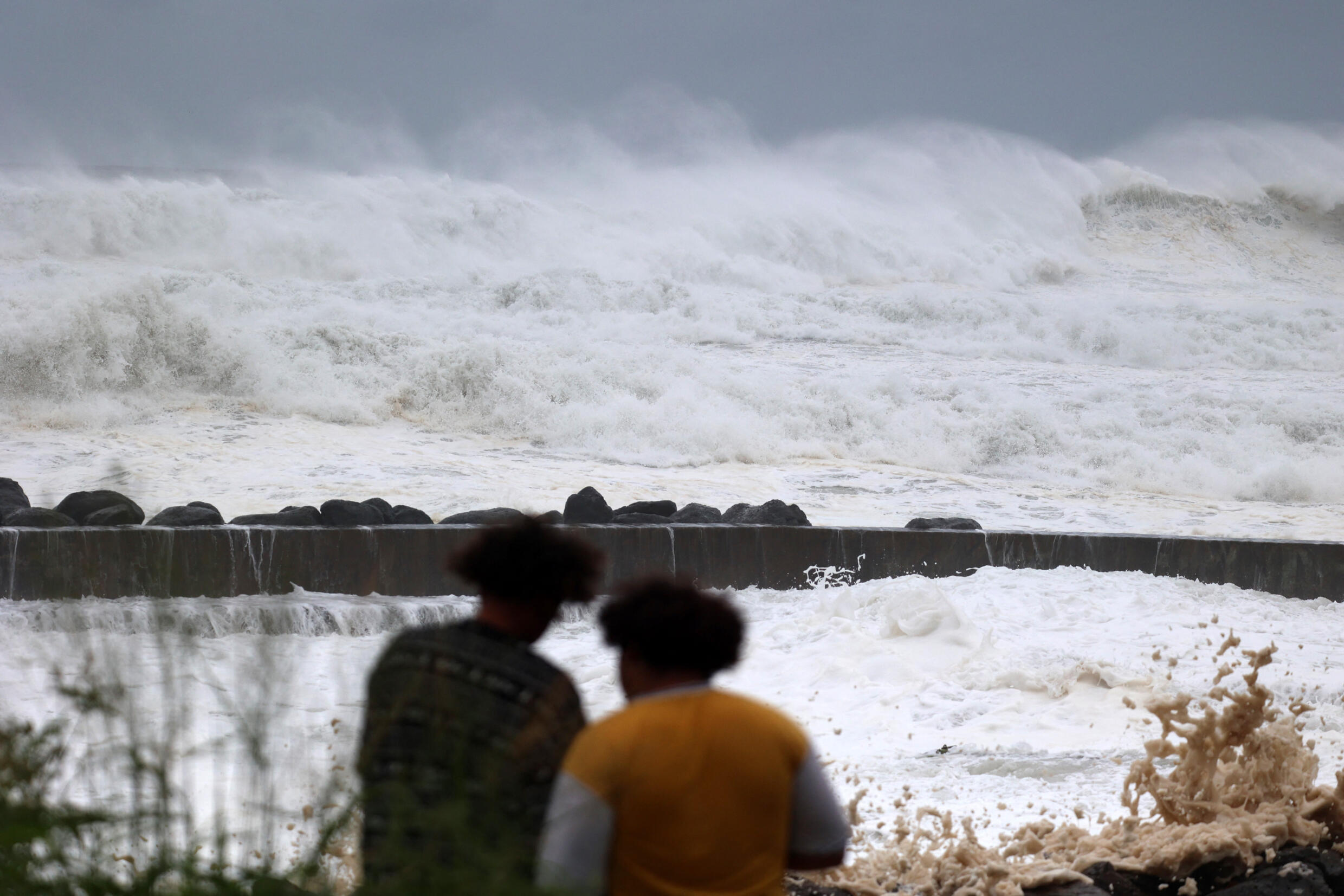 Reunion Island residents on highest alert as Cyclone Belal storms in
