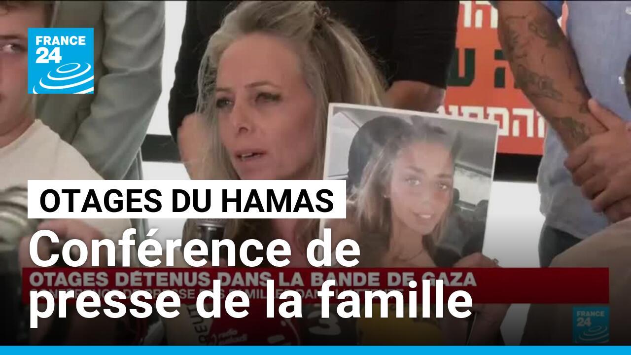 Replay : la conférence de presse de la famille de Mia Schem, otage ...