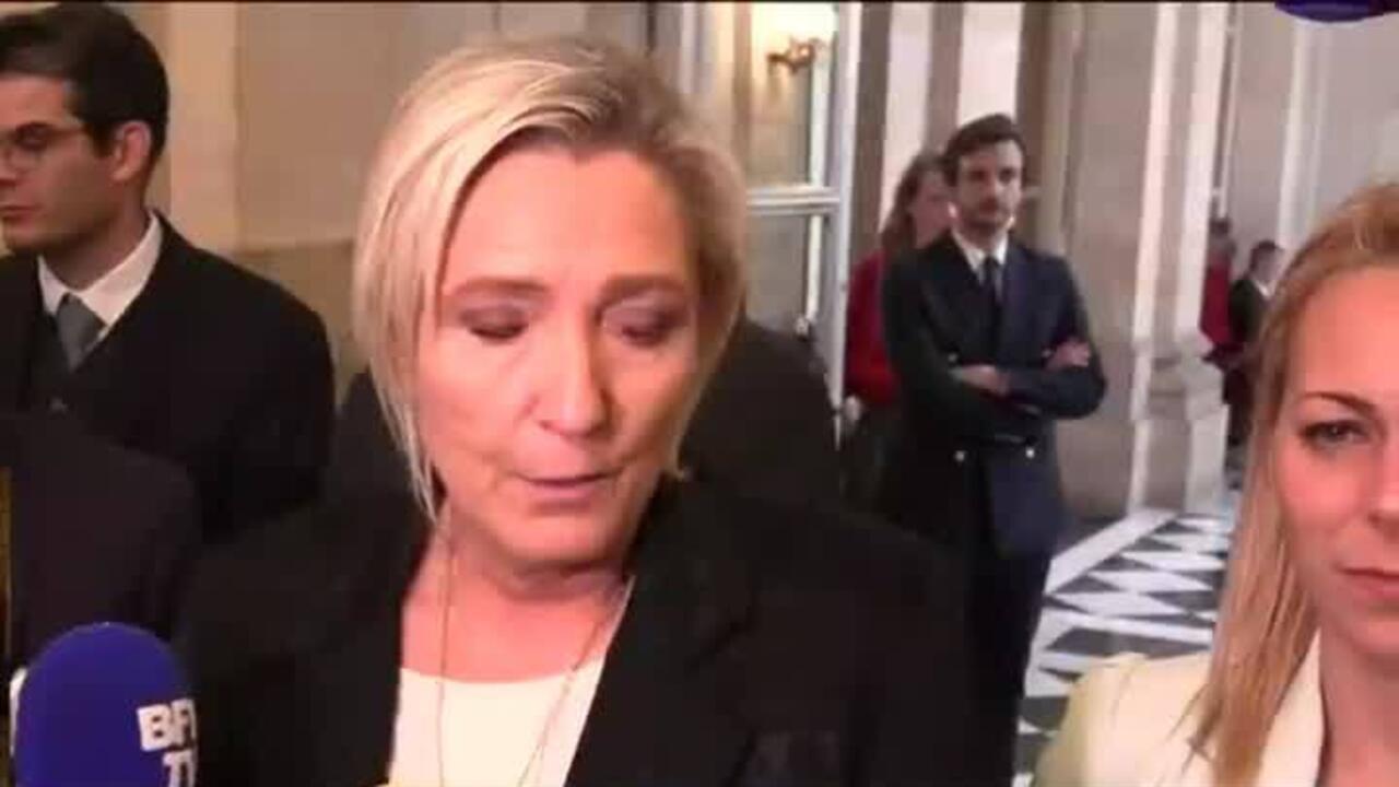 Loi immigration : le RN votera pour, annonce Marine Le Pen qui ...