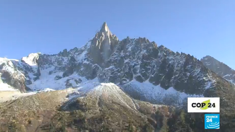 Climate change is melting the French Alps