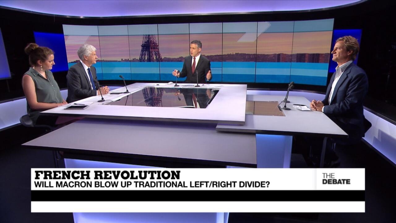 French revolution: Will Macron blow up traditional left-right divide ...