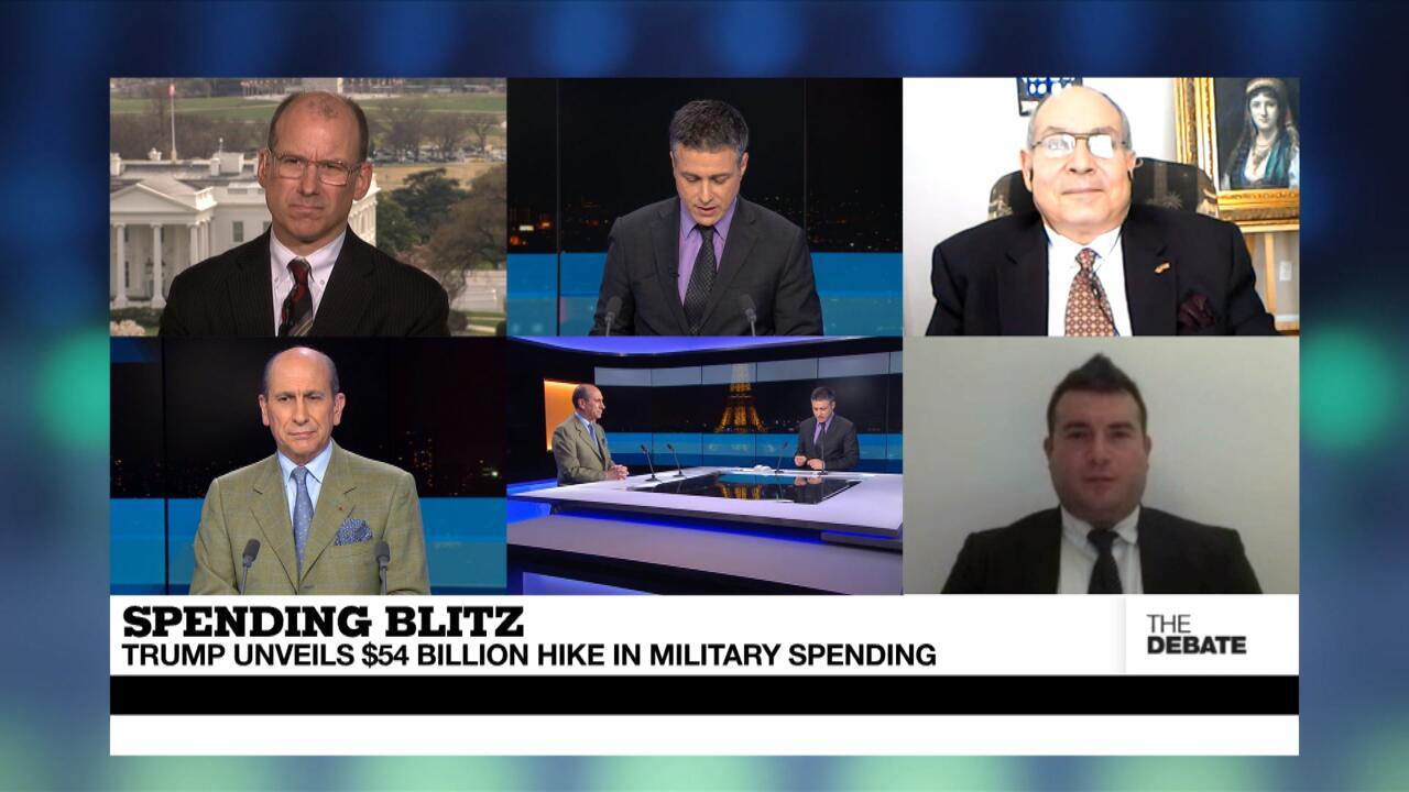 Spending blitz: Trump unveils $54 billion hike in the military spending ...