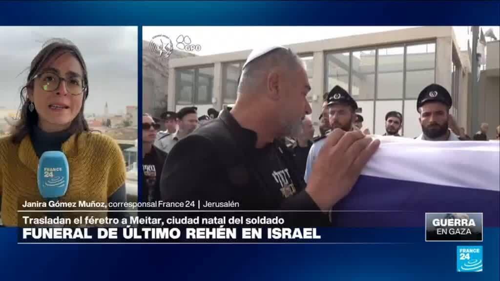 Israel despide al rehén Ran Gvili en emotivo funeral; Gaza, desesperada ...