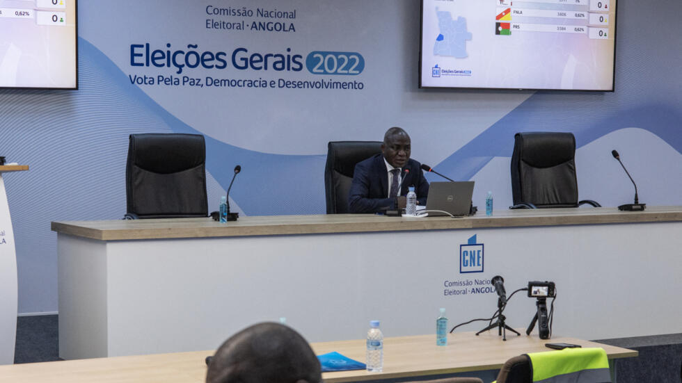 Angola’s president set for second term as ruling party leads vote