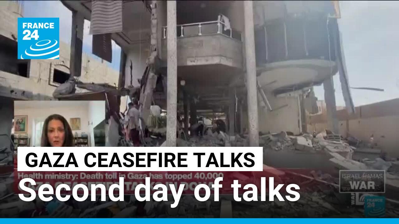 Gaza ceasefire talks to resume for second day in Qatar - France 24