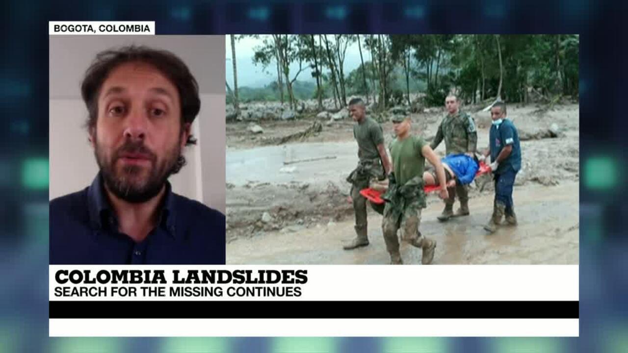Race to reach survivors as mudslide kills nearly 200 in Colombia