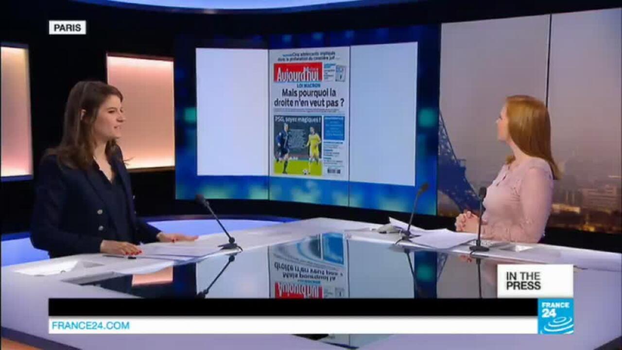 D-Day for Economy Minister Emmanuel Macron - Press Review - France 24