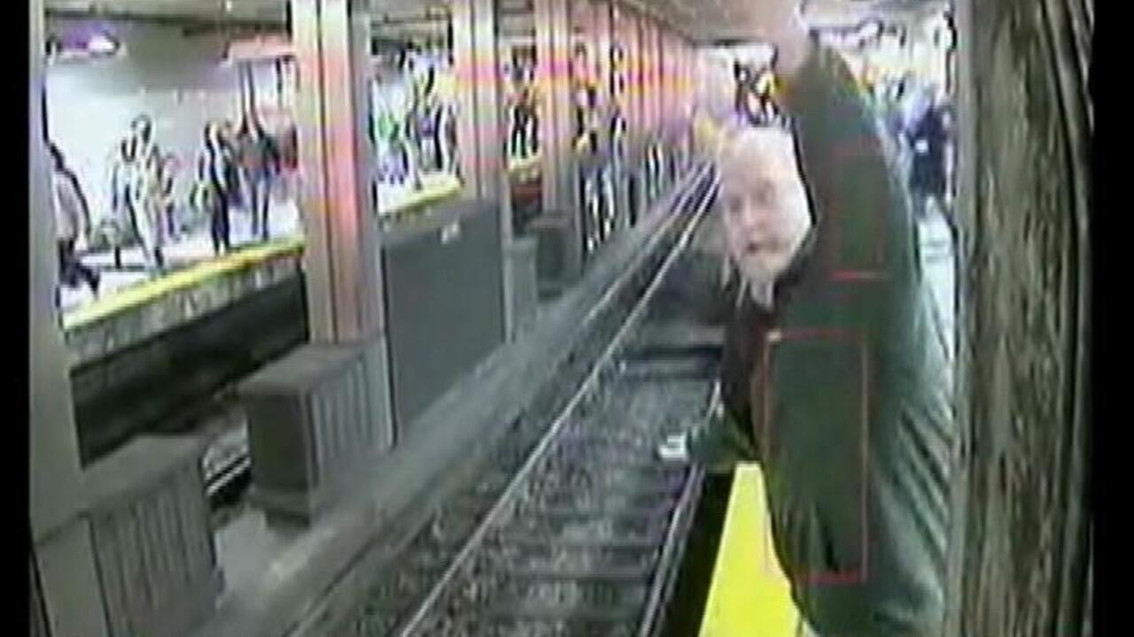Subway driver hailed a hero after woman survives fall onto tracks
