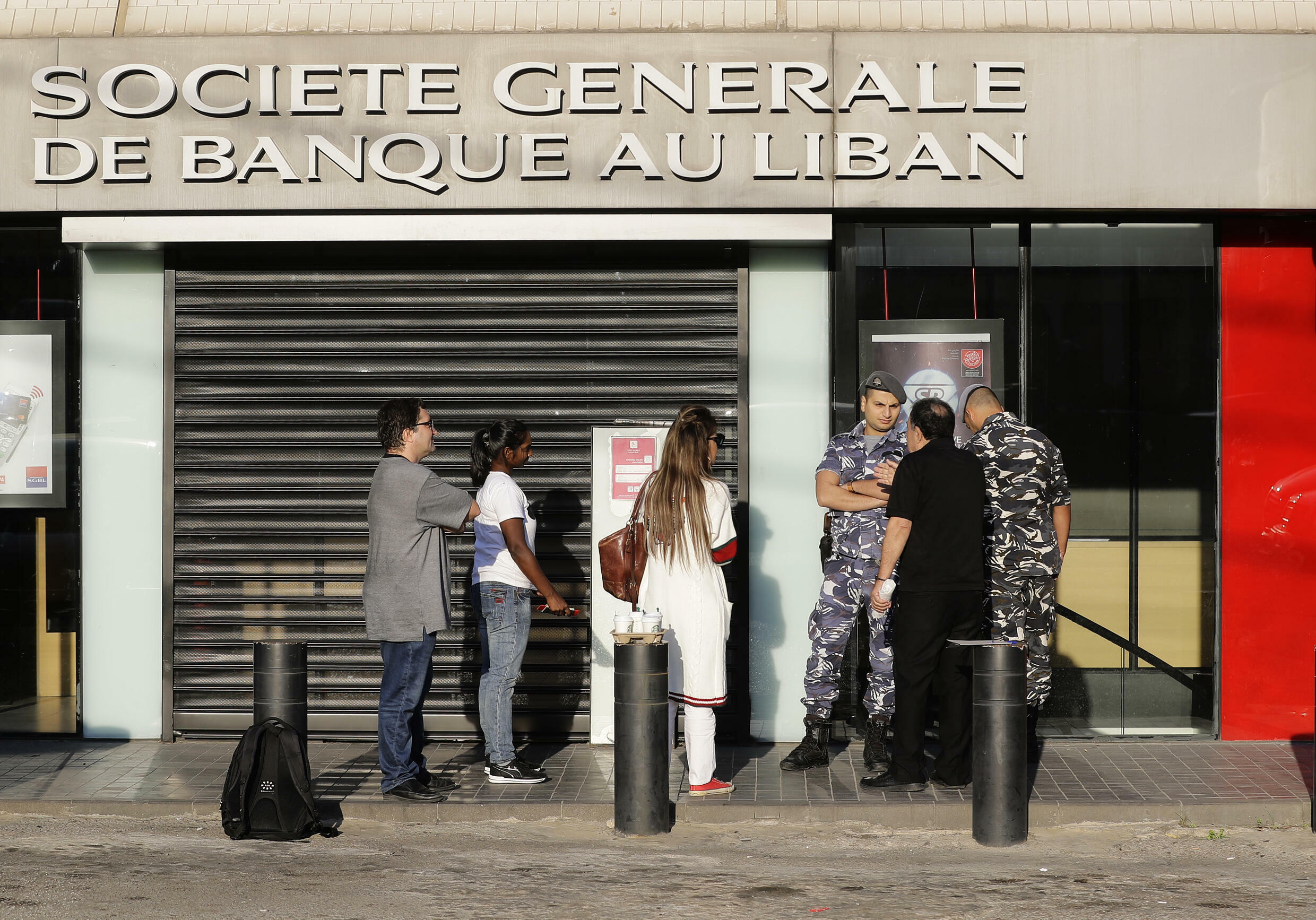 Lebanon's 'zombie banks' downsize to weather crisis