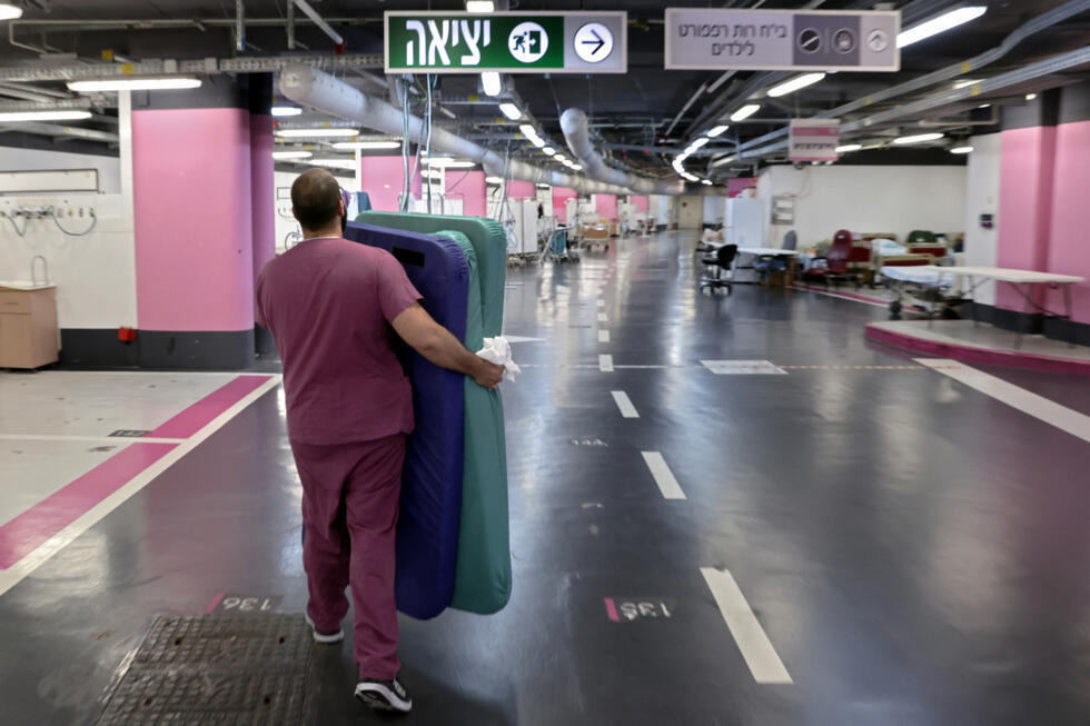 From carpark to 'world's largest underground hospital' in 30 hours