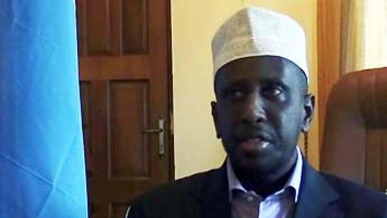 Rencontre avec le président somalien, un homme traqué