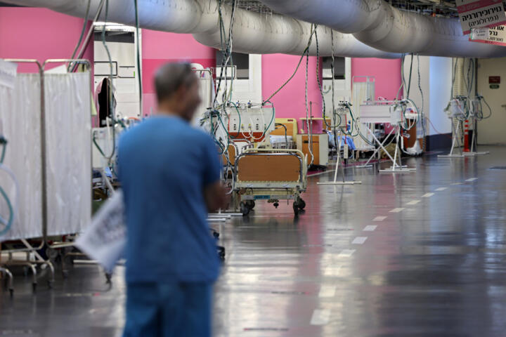 From carpark to 'world's largest underground hospital' in 30 hours