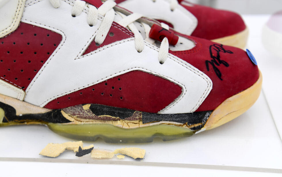 Sole searching: Rare sneakers on show in Melbourne