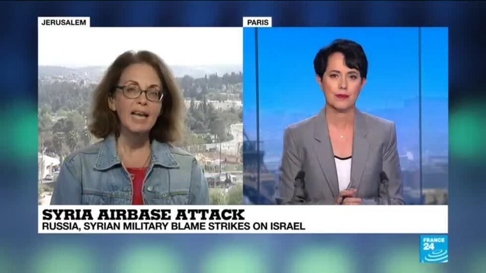 Russia and Syria blame Israel for deadly strikes on Syrian airbase