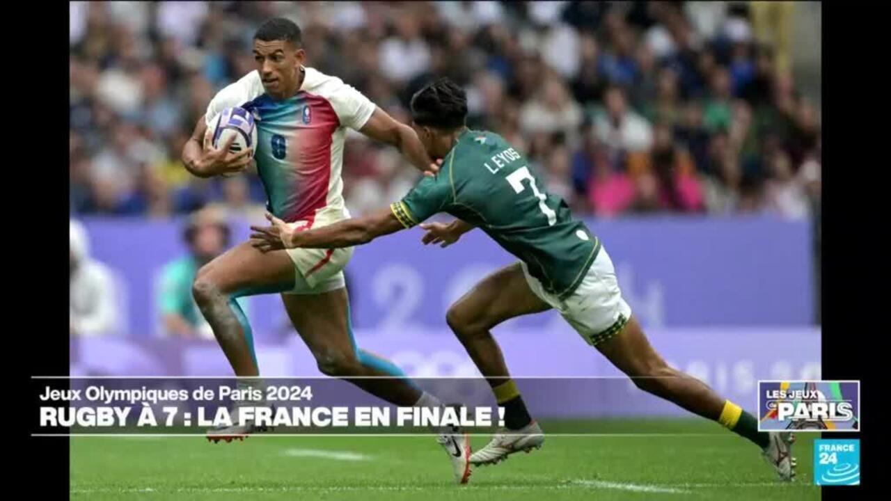 JO 2024 : première finale olympique pour la France en rugby à VII - France 24