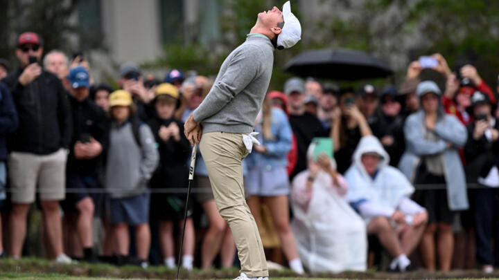 Banana skin 'double whammy' derails McIlroy at Australian Open