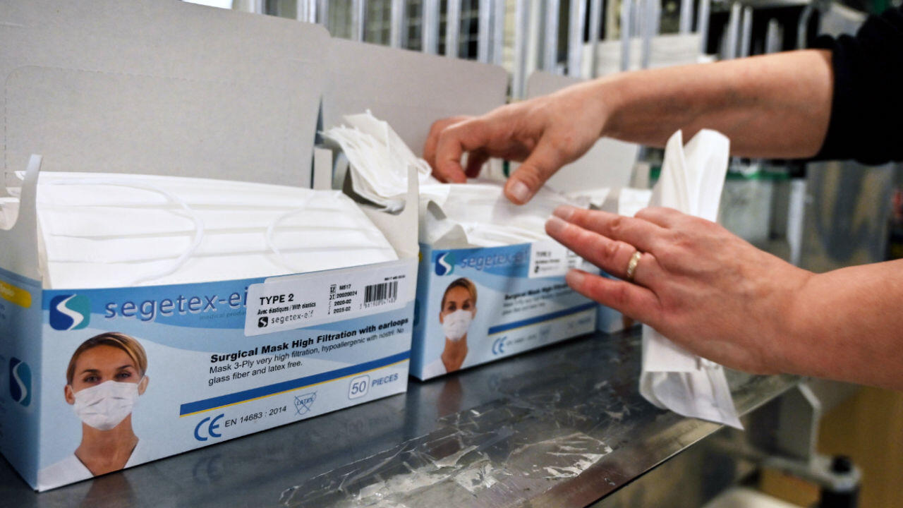 Coronavirus: France to requisition face masks for use by health ...