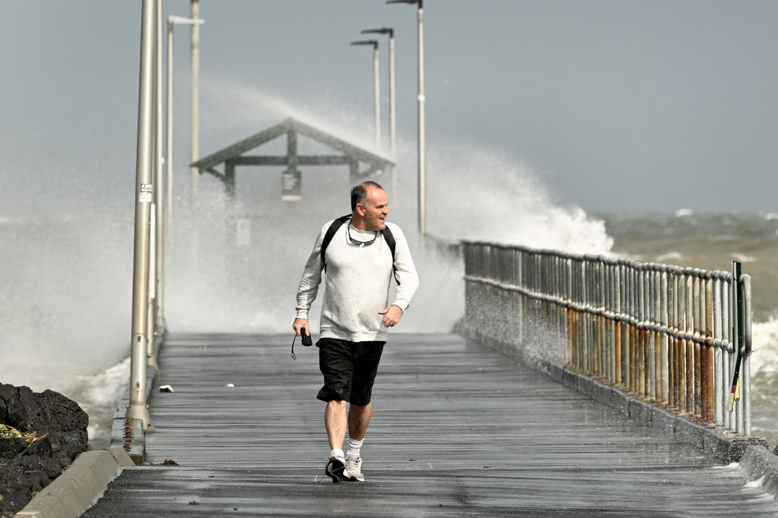 One dead as storms hit Australia's southeast