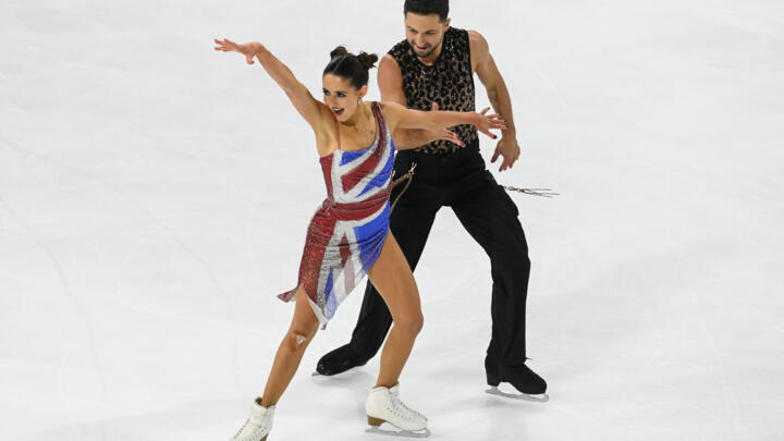 British ice dancers Fear and Gibson lead at ISU Grand Prix de France