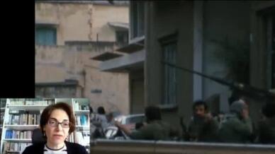 Lebanon displays bullet-riddled bus to commemorate start of civil war ...