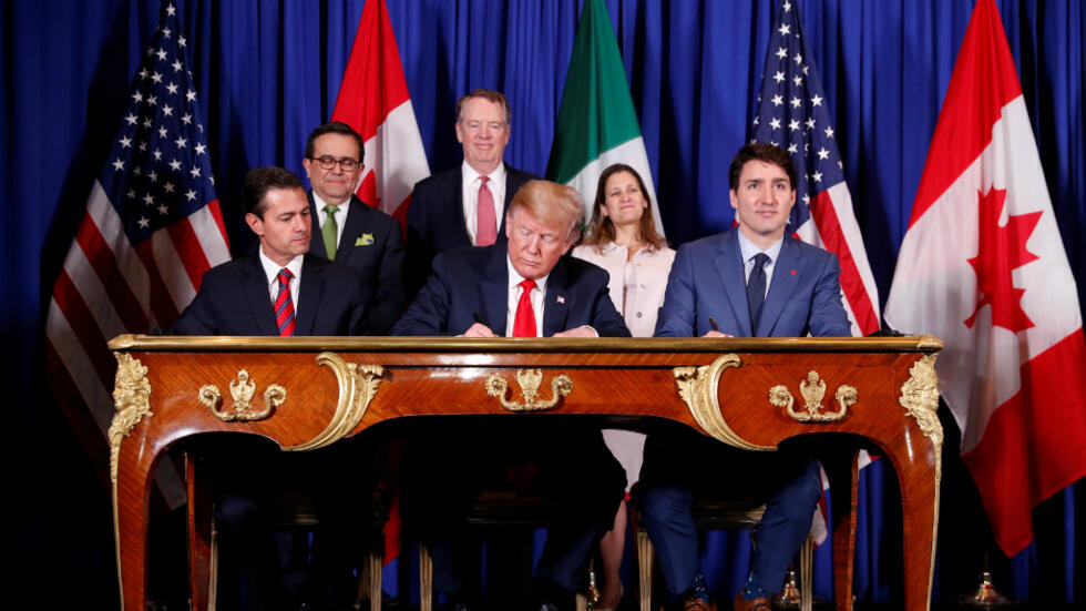 EE. UU., México y Canadá firmaron el T-MEC en el marco del G-20