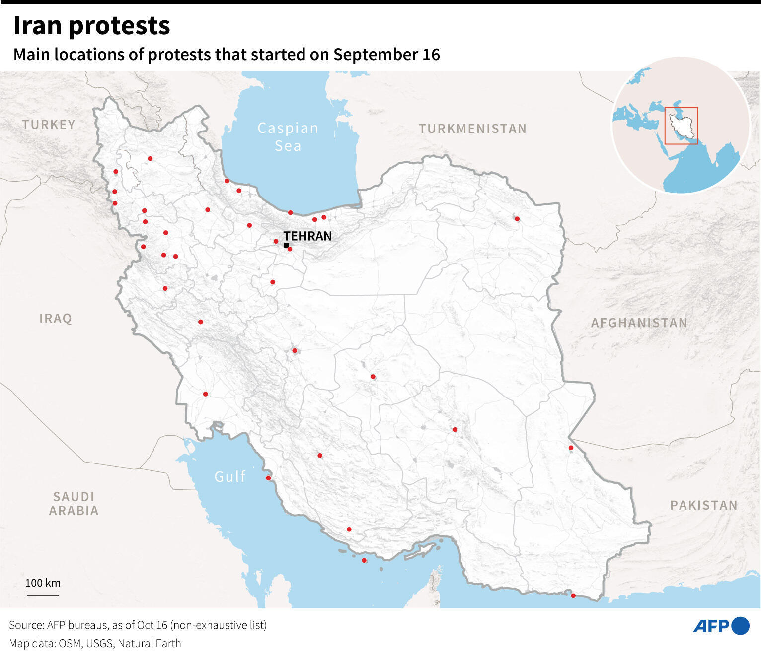 Iran prison fire toll doubles as protest tensions surge