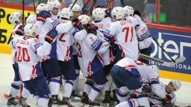 France stun title holders Russia at hockey worlds