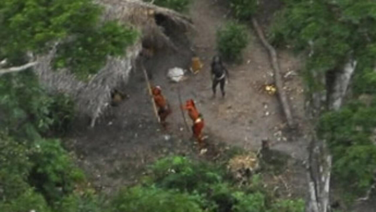 Uncontacted tribe spotted in Brazil