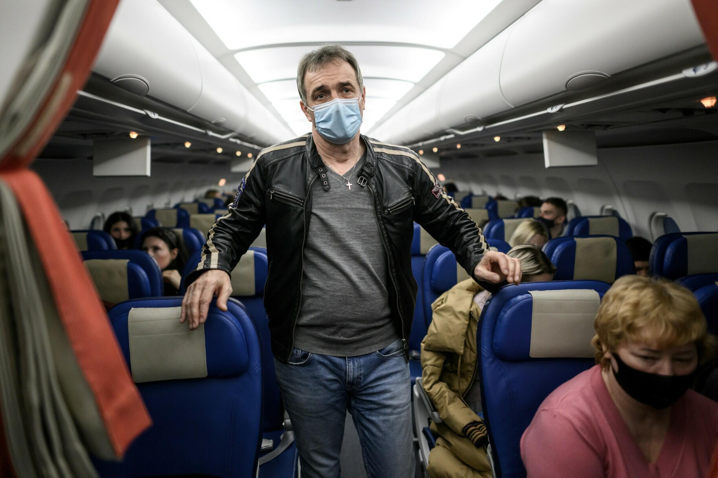 Uncertainty, relief as millionaire flies Ukrainians to Switzerland