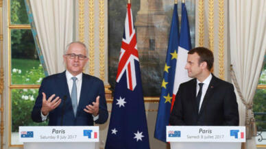 Australian PM in France to launch 'most ambitious military project' in ...