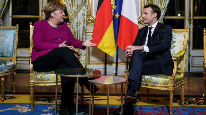Merkel y Macron buscan relanzar la Unión Europea