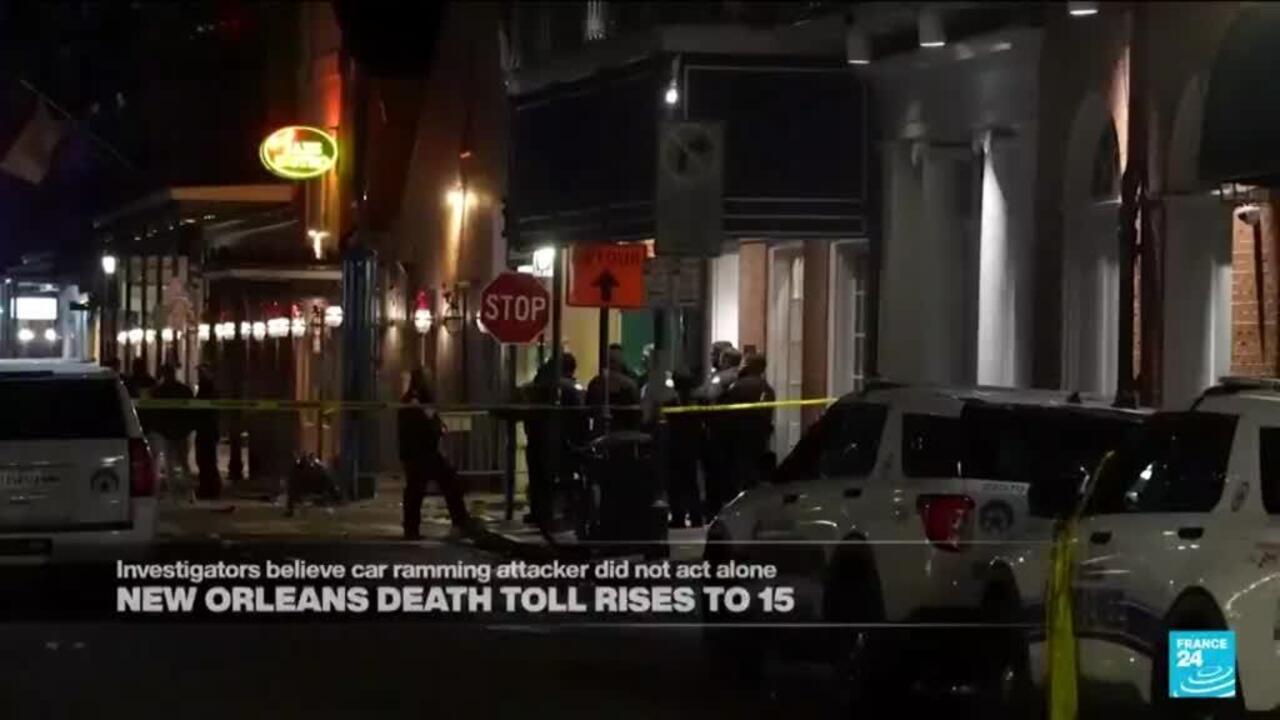 Truck ploughs into New Orleans crowd in deadly New Year's attack