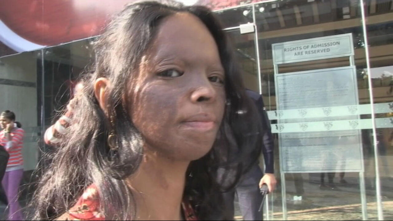 Video: India’s acid attack victims fight back