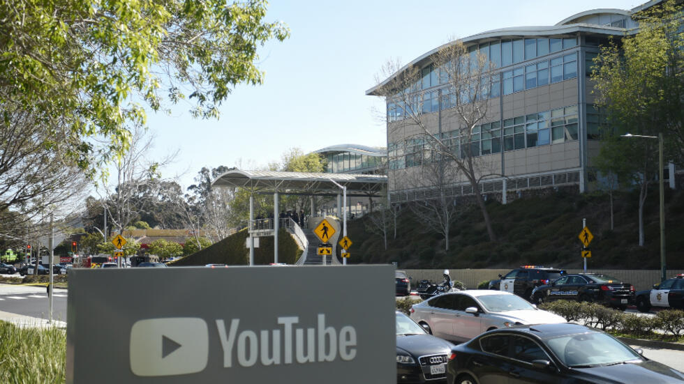 Three shot in YouTube office attack, suspect 'hated' company